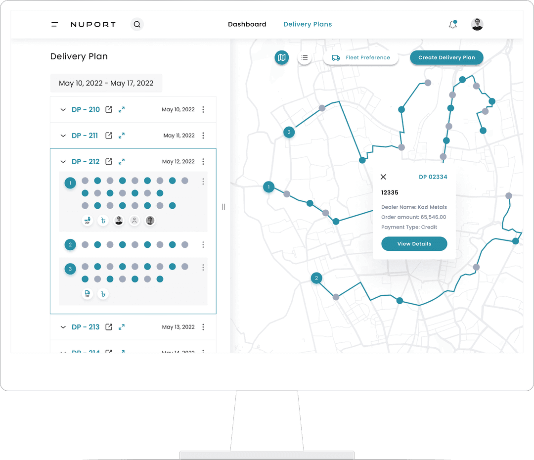 Automated Distribution Planning | Nuport
